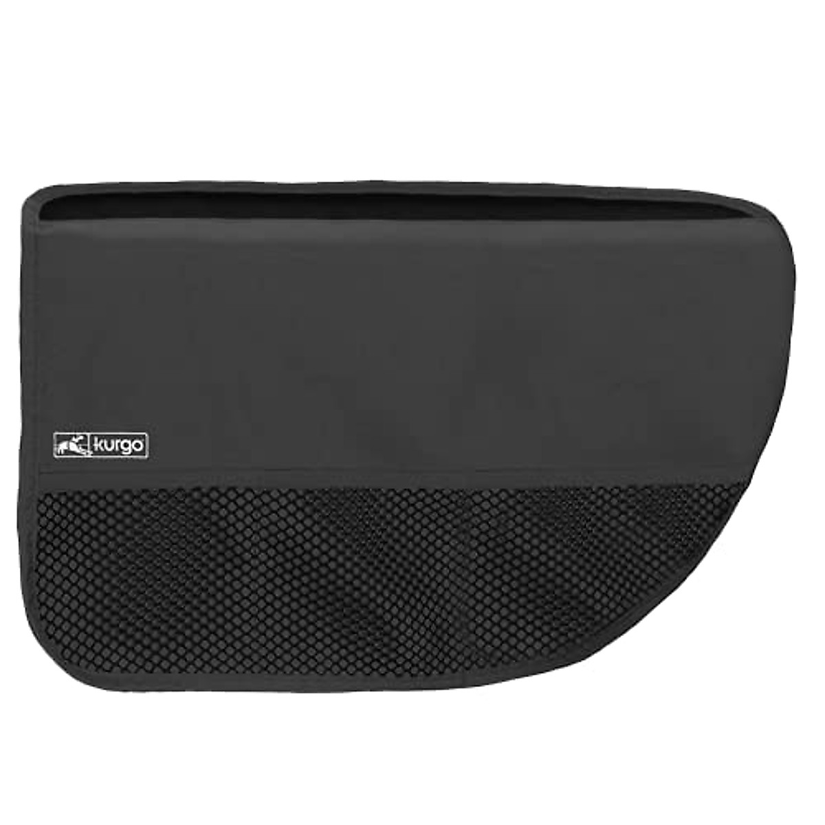 Kurgo Car Door Guard for Dogs, Pet Protector for Car Doors, Waterproof, Adjustable, Quick Installation, Storage Pockets, Fits Sedans and SUVs, Black, 1 Count (Pack of 1)