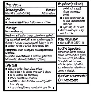 LUMIFY Redness Reliever Eye Drops 0.25 Ounce (7.5mL)