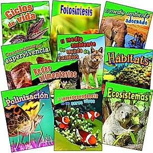 Let's Explore Life Science Grades 2-3 Spanish, 10-Book Set (Science Readers) (Spanish Edition)