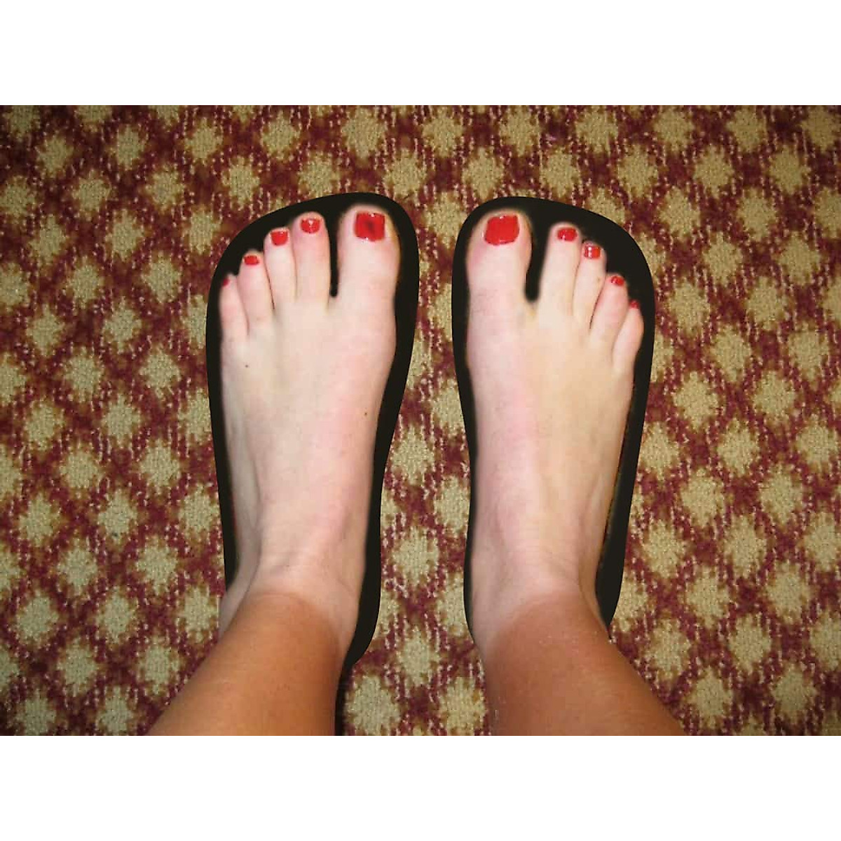 30 Pairs (60Feets) Spray Tanning Feet Pads Black Disposable Sunless Airbrush Tanning Tent Foot Protection