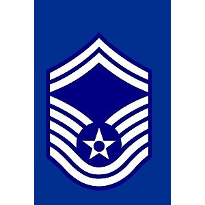 SMSgt: Senior Mater Sergeant E8: College Ruled Notebook Journal (US Air Force)