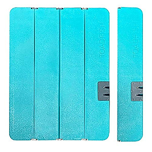 Toadfish Stowaway Fillet System, 7" Folding Fillet Knife, Regular Size Folding Cutting Board…