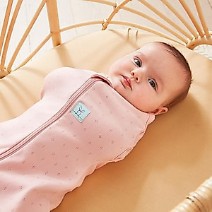 ergoPouch 1 tog Baby Sleep Sack 0-3 Months - Baby Sleeping Sack for Warm & Cozy Nights - Cocoon Swaddle Sack Baby Keeps Calm & Relaxed (Berries)