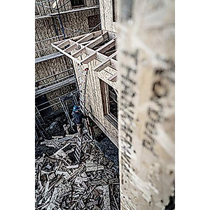 Little Giant Ladders, Revolution, M22, 22 ft, Multi-Position Ladder, Aluminum, Type 1A, 300, 300 lbs weight rating, (12022)