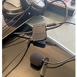 Firefly DJ "Genius Audio Splitter Cable - Mic-Enabled Universal Analog Output for Smartphones, Tablets and laptops