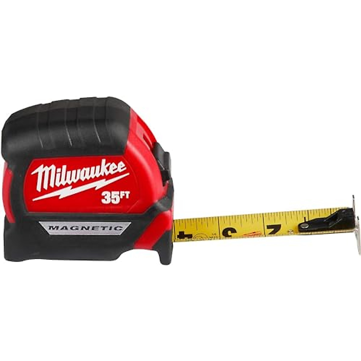 Milwaukee 35 Foot Compact Magnetic Tape Measure with 15 Feet of Reach