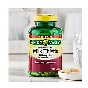 Spring Valley - Milk Thistle 175 mg, 180 Capsules