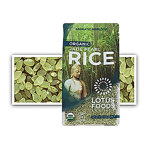 Lotus Foods Organic Jade Pearl Rice, 15 Ounce (packaging may vary)