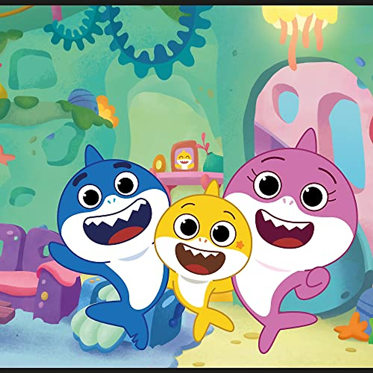 Nickelodeon Baby Sharks Big Show! Torch & Projector, View All Your Favorite Characters, 39" Projections, Kids Ages 3+