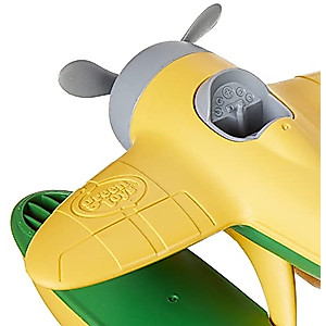 Green Toys Airplane Blue - Seaplane Yellow Bundle