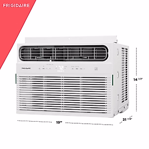 Frigidaire FHWC124WB1 Window Air Conditioner, 12000 BTU, White