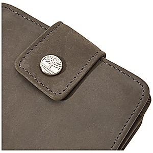 Timberland womens Leather RFID Small Indexer Wallet Billfold, Castlerock, One Size US