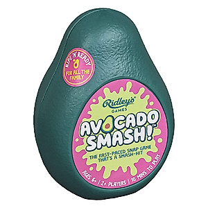 Ridley's Avocado Smash! 71 Piece Family Action Card Game with Storage Case,1 ea