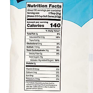 Frostline Vanilla Soft Serve Ice Cream Mix, 96 Ounce (Pack of 1), (cb2849)