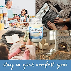 Stillwater Bath and Body™ French Vanilla Scented Candle for Home | Non Toxic Long Lasting Soy Candles | Delicious Scent | One Pint Mason Jar | Hand Made in The USA