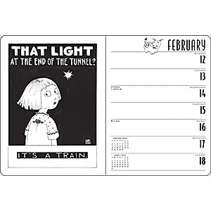 Mary EngelDark 12-Month 2024 Monthly/Weekly Planner Calendar