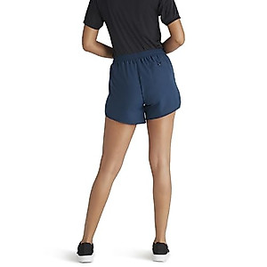 Soffe Men's Dri Running Shorts, Navy, Medium