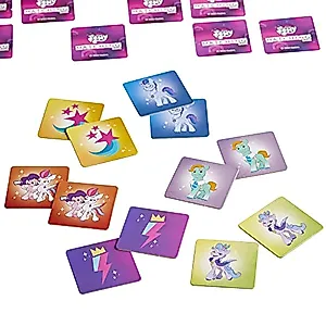 Hasbro Gaming My Little Pony Matching Game for Kids | 1+ Players | Preschool Board Games for Clasroom | Back to School Gifts | Ages 3+