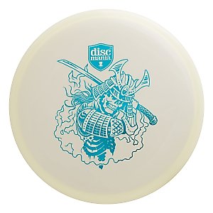 Discmania Active Premium Glow Shogun – Beaded Disc Golf Glow Putter, Glows in The Dark (172-176g)