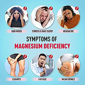 Magnesium Glycinate 500mg Gummies with Melatonin, Vitamin B6, B12 & D3, Calm Sleep Supplement Magnesium Chewable Gummies for Women & Men, Muscle Relief & Mood Support, Vegan, Organic (60 Gummies)