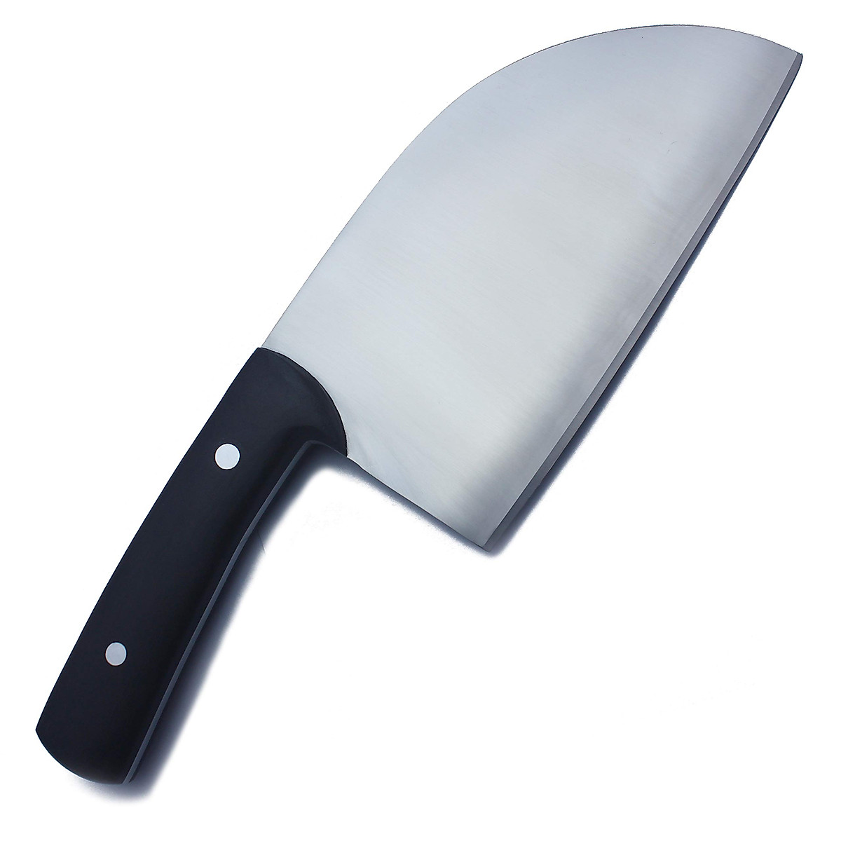 GCS Hand forged Full Tang Knife Meat Cleaver Butcher Knife Vegetable Cleaver Chef Knife High Carbon D2 Tool Steel Sharp Cleaver Knife with Leather Sheath GCS 301