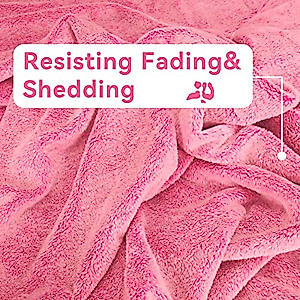 Pink Cheetah Print Blanket Gifts for Women Flannel Fleece Leopard Print Throw Blanket Warm Soft Cozy Cheetah Blanket for Couch Bed Sofa Leopard Blankets & Throws for Mom Adult Leopard Decor 50"×60"