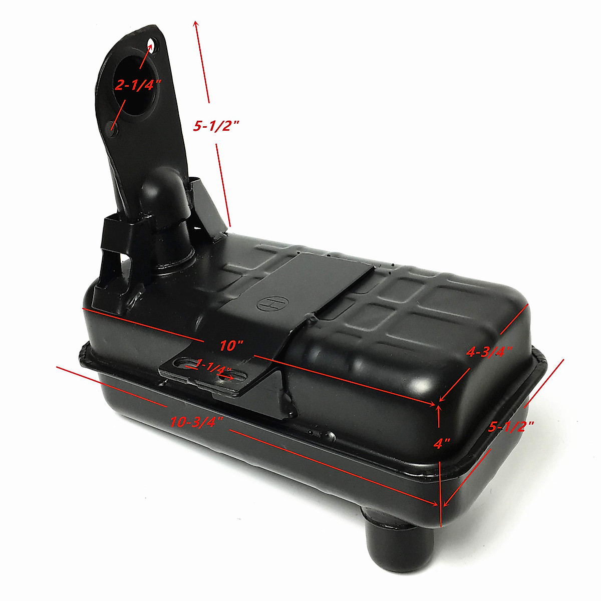 POWER PRODUCTS New Muffler and Gasket Fits Yanmar L100 & Chinese 186F 10HP Diesel Engine