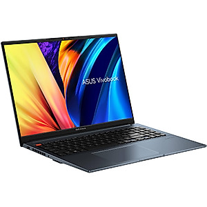 ASUS 2023 Vivobook Pro 16” WUXGA IPS Laptop 10-Core Intel i7-12650H NVIDIA GeForce RTX 3050 Ti 32GB DDR4 1TB NVMe SSD Thunderbolt4 WiFi 6E RJ45 HDMI2.1 Backlit KB Fingerprint Windows 10 Home w/RE USB