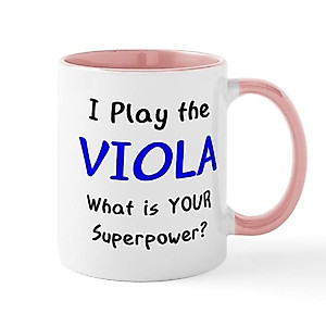 CafePress Play Viola Mug Mugs Ceramic Coffee Mug, Tea Cup 11 oz