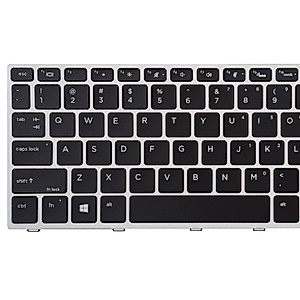 SUNMALL Replacement Keyboard Compatible with HP EliteBook 745 G5 745 G6 840 G5 846 G5 840 G6 846 G6.ZBook 14u G5 ZBook 14u G6 with Backlight (No Pointer)