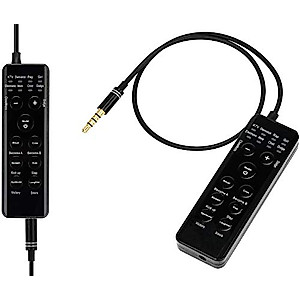 KOKITEA Voice Changer Headsets, Earbud Headphones, for Phone/PS4/Xbox/Switch/IPad/Computer/Laptop/Anchor/Cam Girl/Kids