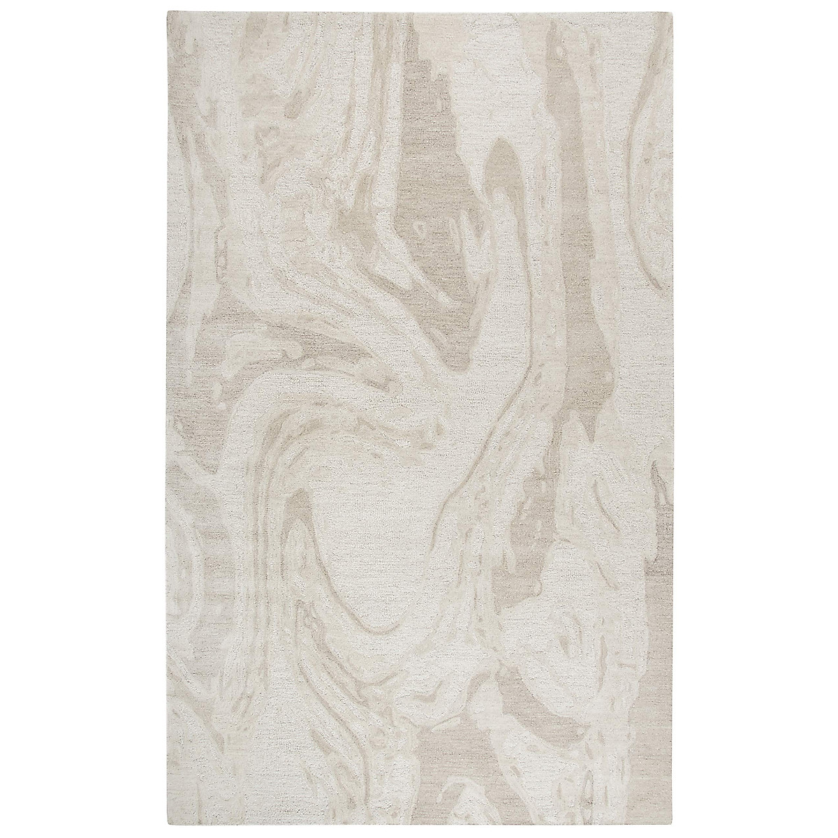 Rizzy Home | FA178B | Fifth Avenue Collection | Wool Area Rug | 8' x 10' | Beige/Gray/Rust/Blue Abstract