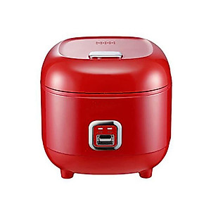 Rice Cooker For 3 People CUPS Steamer (Red)