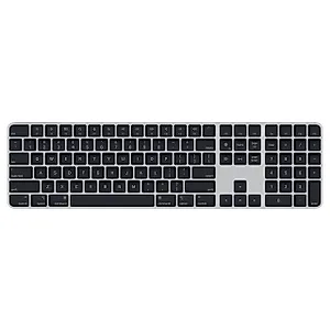 Apple Magic Keyboard with Touch ID and Numeric Keypad (for Mac Computers Silicon) - US English - Black Keys (Renewed)