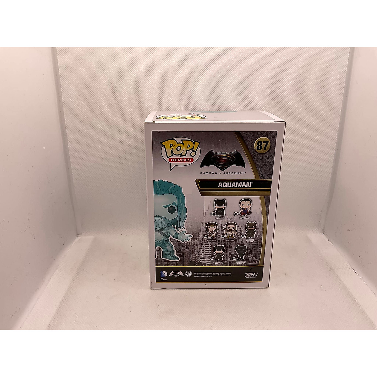 Funko DC Batman v Superman: Dawn of Justice Funko POP! Heroes Aquaman Exclusive Vinyl Figure #87 [Aqua Version]