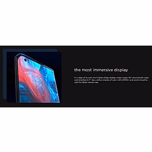 Motorola Edge+ Plus (256GB, 12GB) 6.7" 90Hz OLED, Snapdragon 865, 108MP 6K Camera, Single SIM Global 4G LTE GSM Unlocked (T-Mobile, AT&T, Metro) International Model XT2061-3 (Baltic Gray) (Renewed)