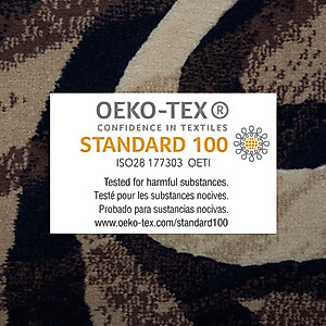 Home Dynamix Catalina Picasso Contemporary Artistic Swirl Area Rug, 7 ft 10 in x 10 ft 2 in, Black