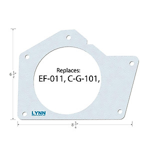 Lynn Manufacturing Pellet Stove Exhaust Blower Housing Gasket EF-011, C-G-101, 6105721, 61057210, 2103J