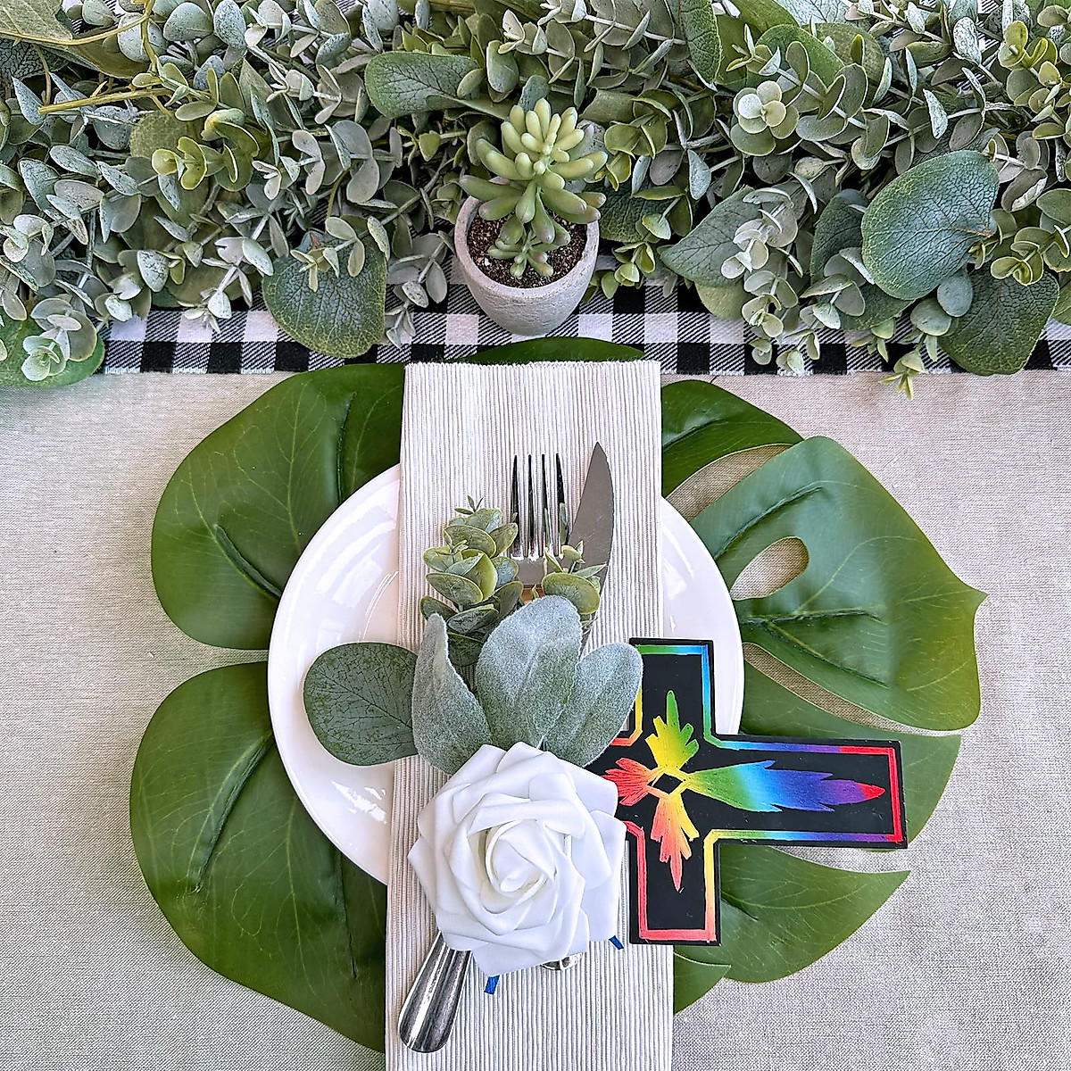 Winlyn 72 Sets 6 Styles Magic Color Scratch Cross Ornaments Craft Kits Rainbow Scratch Art Sets Scratch Paper Crosses with Scratching Tools for Kids Classroom VBS Sunday School Religious Activities