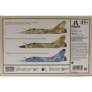 Italeri 1381 – Mirage 2000 °C 1: 72 Vehicles