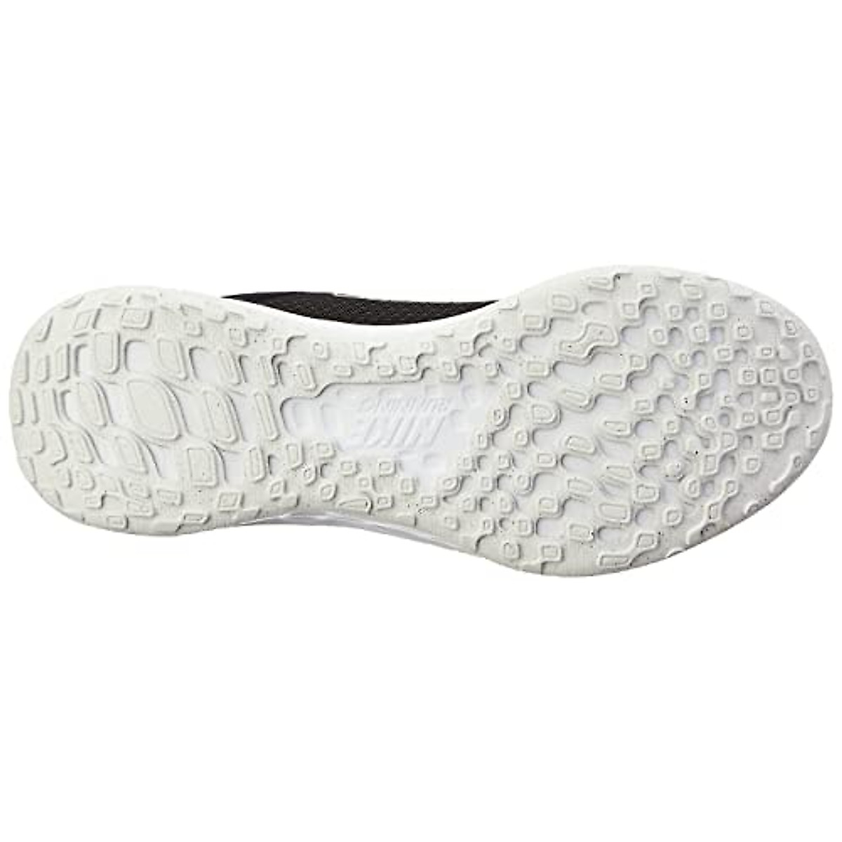 Nike Women's Revolution 6 Next Nature Running Shoes, Black/White, 8 M US