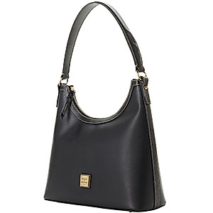 Dooney & Bourke Handbag, Saffiano Hobo Shoulder Bag - Black