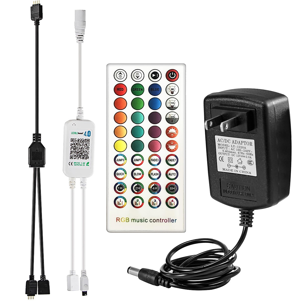 VEVOR LED Lighted Liquor Bottle Display Shelf, 40-inch LED Bar Shelves for Liquor, 2-Step Lighted Liquor Bottle Shelf for Home/Commercial Bar, Acrylic Lighted Bottle Display with Remote & App Control