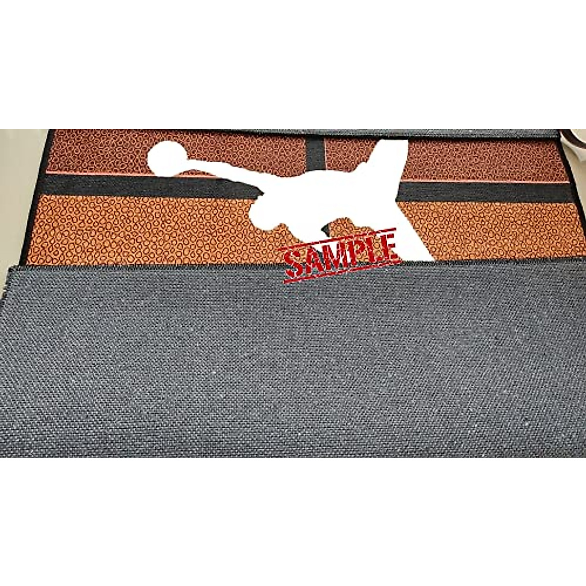 Sports Rug, Basketball Rug, Chenille Rugs for Living Room, Bedroom Rug, Home Decor Rug, Modern Carpets, Kids Room Decor, Birthday Gifts, ms0266.5 (55”x82”)=140x200cm