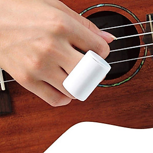 2Pcs Guitar Ukulele Sand Shaker Hammer Rhythm Ring Fun Finger Bell Mandolin Banjo Fluorescent Green ABS Handbells Drum Tap Keyboard Percussion Instrument (Random Color)