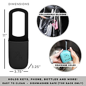 Ryan & Rose Cutie Holder Universal Stroller Cup Holder (Black)