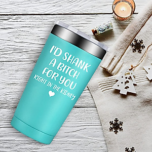 BIRGILT Best Friend Birthday Gifts for Women - Funny Christmas Friendship Gifts for Coworker, Sister, Bestie - 20oz Tumbler Cup