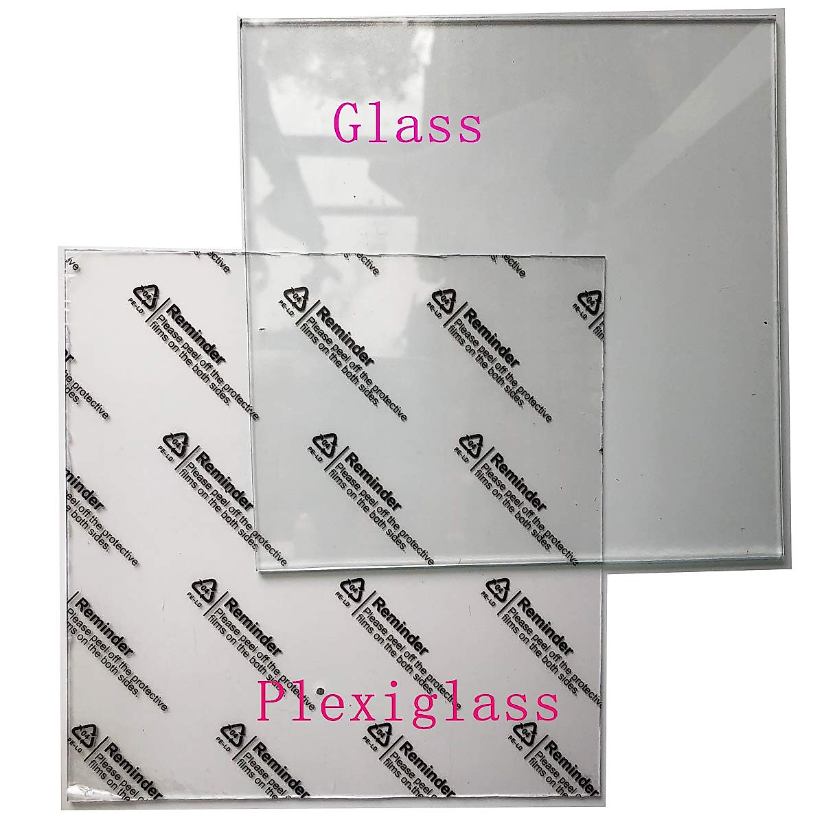 ZXT-parts 6x6 Picture Frames Red wood Without Mat, 4x4 Picture Frame with Mat, Solid Wood, 2 panels (1 glass, 1 plexiglass), The Table, The Wall.