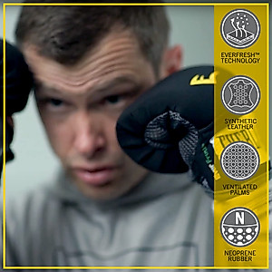 Everlast 3010 Boxing Fitness Kit, Black/Grey