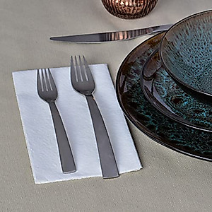 Fresh Towel Folded Disposable Hand Towels for Bathroom | Single-Use Hand Paper Towels for Bathroom Guests, 1/6 Folded | Soft and Absorbent Disposable Napkins - 100 Count (2 Bags of 50 Cloths) Folded